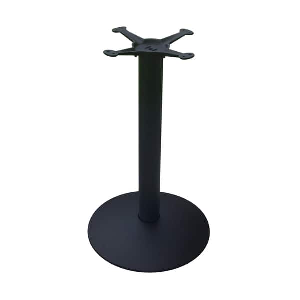JI Bases 18-inch Round Cast Iron Pedestal Table Base-3-inch column-13 ...