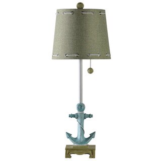 Journee Home 'Captain Seahawk' 31 in. Poly Anchor Buffet Table Lamp ...
