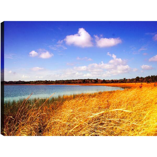 P. T. Turk 'Farm Lake' Landscape Photography Wall Art - Bed Bath ...
