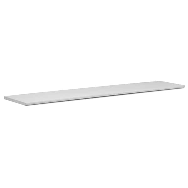 NewAge Products Home Bar White 96-inch Wide x 25-inch Deep Countertop ...