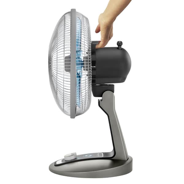 Rowenta VU2531 Turbo Silence Oscillating 12-inch Table Fan - Bed Bath ...