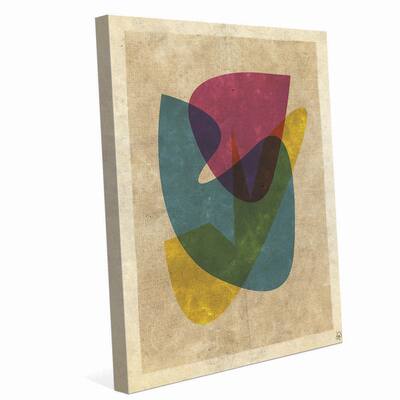 Odd Shapes (Vintage) CMY Graphic on Canvas - Overstock - 12194289