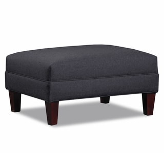 Briley Small Gray Ottoman - Bed Bath & Beyond - 12199423