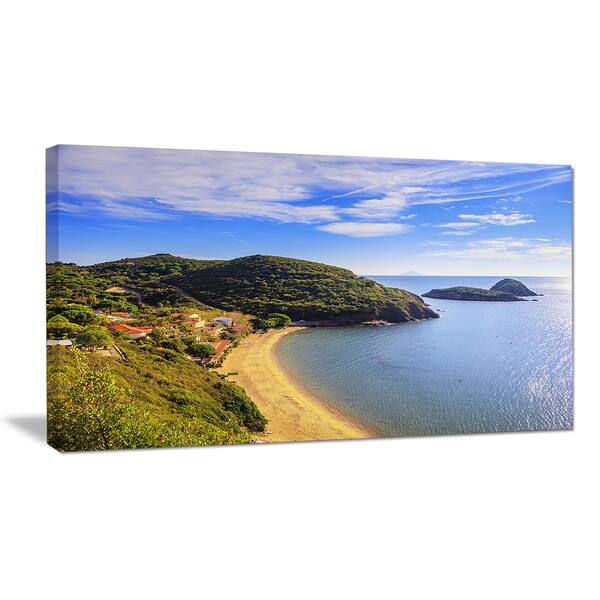 Innamorata Beach and Gemini Islets - Extra Large Seashore Canvas Art ...