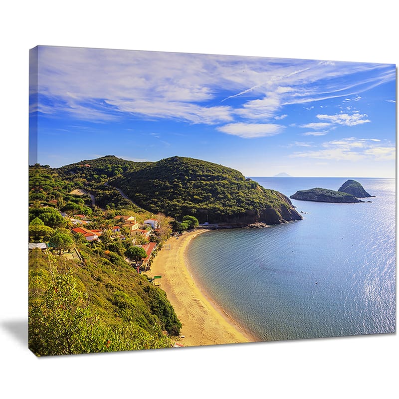 Innamorata Beach and Gemini Islets - Extra Large Seashore Canvas Art ...