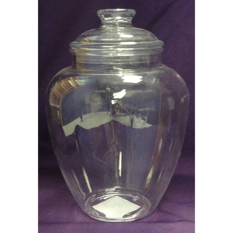 Acrylic Apothecary Jar 9"X5"X5" - Overstock - 12252357