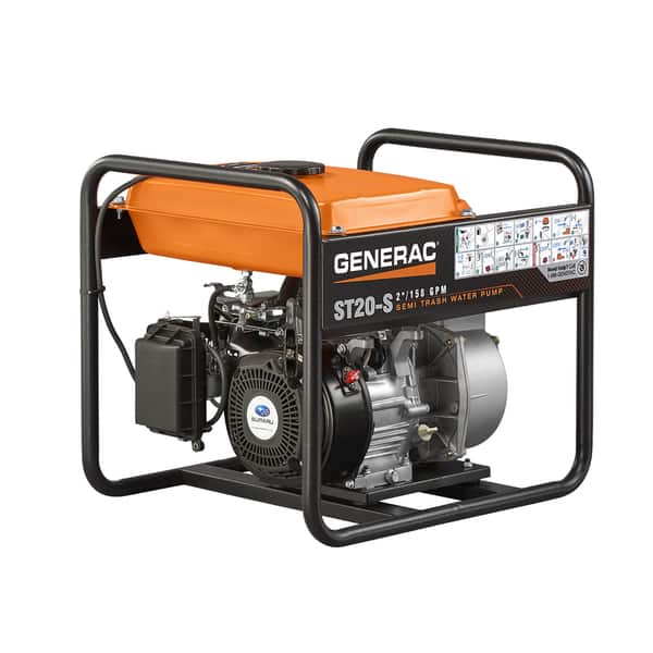 Generac D46919- 2-inch Semi-trash Water Pump - Bed Bath & Beyond - 12253314