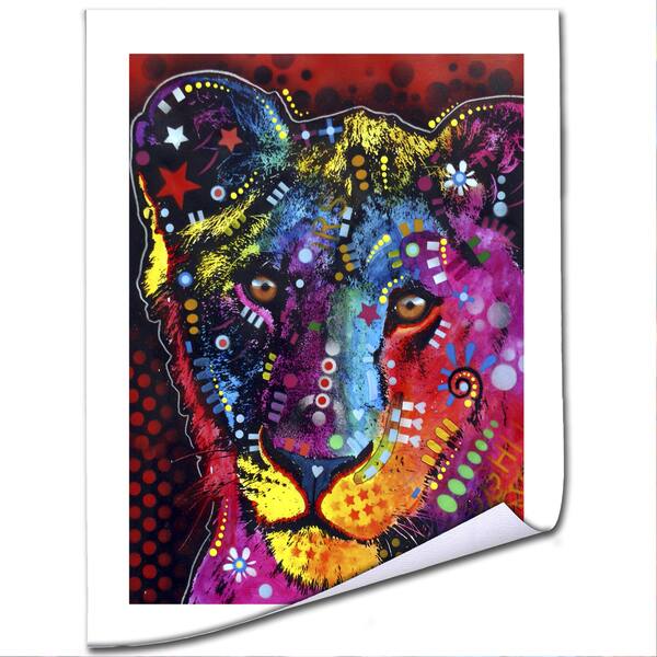Dean Russo 'Young Lion' Paper Art - Bed Bath & Beyond - 12264557