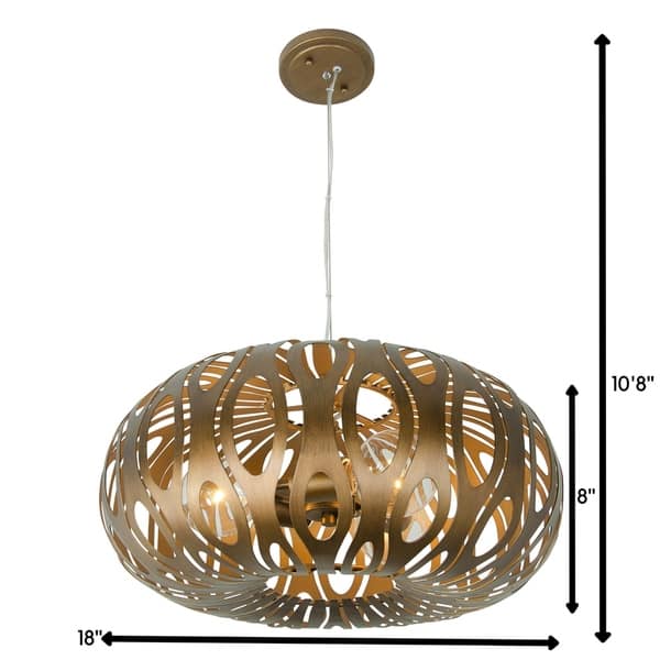 Masquerade 3-Light Donut Pendant - Bed Bath & Beyond - 12272535