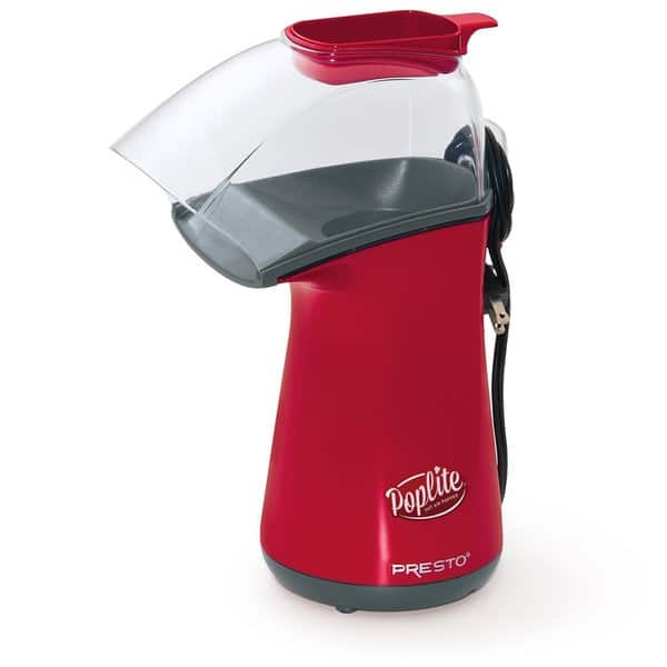 Presto PopLite Hot Air Popcorn Popper, Red - Bed Bath & Beyond - 12315959