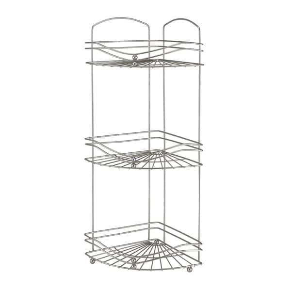 Bath Bliss 3 Tier Corner Rack Ocean Wave Design - Bed Bath & Beyond ...
