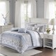 Madison Park Felicity Blue Cotton Comforter Set - Bed Bath & Beyond ...