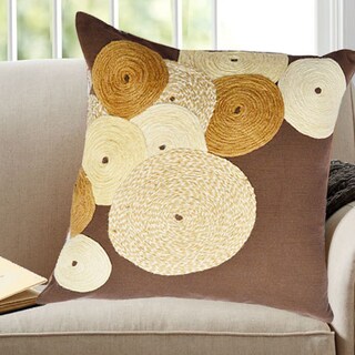 A1 Home Collections Hand-Crafted Embroidered Throw Pillow Cover Pack of ...