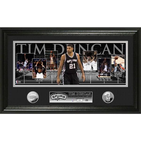 Tim Duncan "Retirement" Silver Coin Photo Mint - Bed Bath & Beyond ...