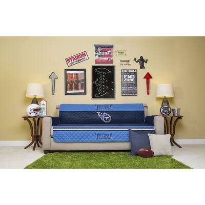 Tennessee Titans Licensed NFLSofa Protector - Overstock - 12343197