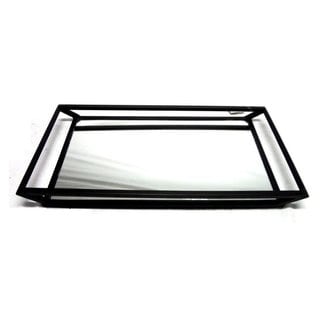 Heim Concept Rectangular with Mirror Bottom Black Color Stainless Steel ...