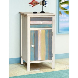 Gallerie Decor Seaside Multicolored Wood Cabinet - Bed Bath & Beyond ...