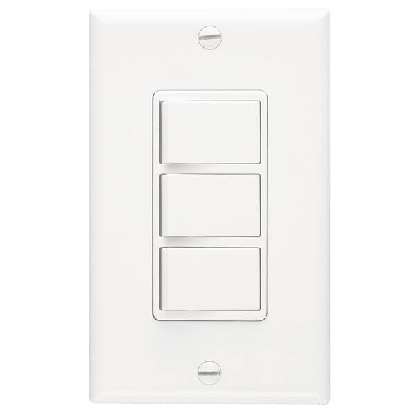 Broan P66W White 3-Function Fan Control Switch - Bed Bath & Beyond ...