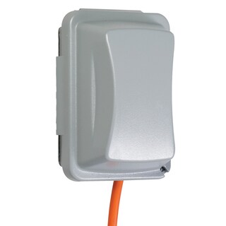 Hubbell Taymac MM410G 1-Gang Grey Weatherproof Plastic In-Use Cover ...
