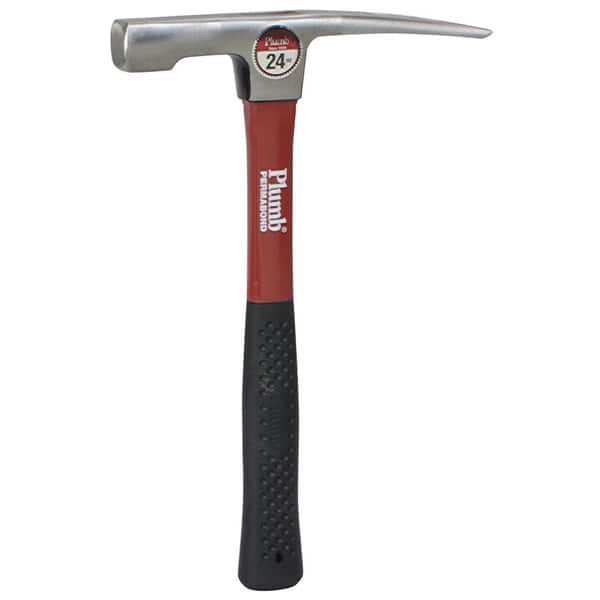 Plumb 11421 24 oz Fiberglass Handle Brick Hammer - Bed Bath & Beyond ...
