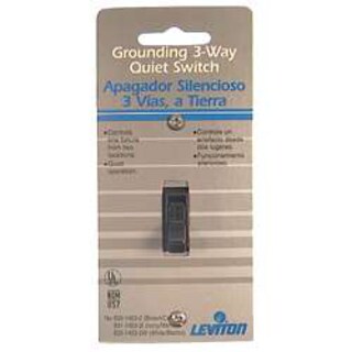 Leviton 215-1453-2 Brown Residential Grade 3-Way AC Quiet Switches ...