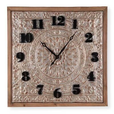 Ceiling Tile Wall Clock XL - Overstock - 12384061