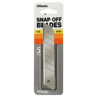 Allway Tools K7B 5-count 18MM Snap Off Blades - Bed Bath & Beyond ...