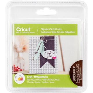 Cricut Signature Script Fonts Cartridge - Bed Bath & Beyond - 12390733