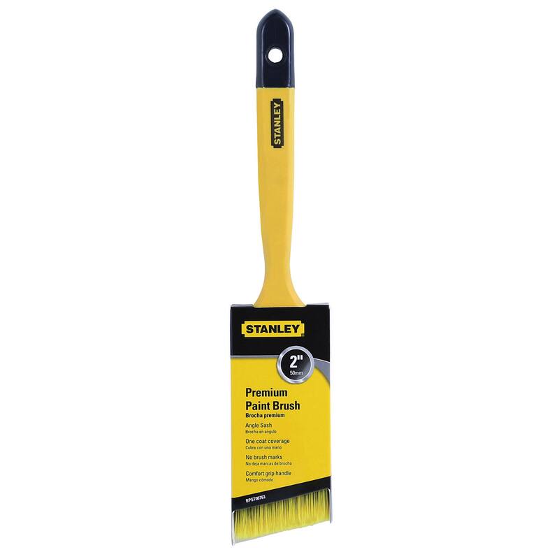 Stanley BPST00763 2" Long Angle Sash Poly Premium Paint Brush ...