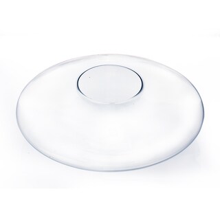Clear Glass 20-inch UFO Vase - Bed Bath & Beyond - 12396085