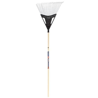 Ames 1932800 20-inch True American Poly Steel Leaf Rake - Overstock ...
