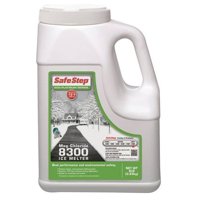 Safe Step 53808 8-Pound Plastic Jug Eco Platinum Series Mag Chloride ...