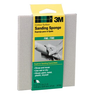 3M 917DC-NA Fine Contour Surface Sanding Sponges - Bed Bath & Beyond ...