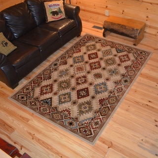 Lodge King Arrowrock Southwest Area Rug - Bed Bath & Beyond - 12420118