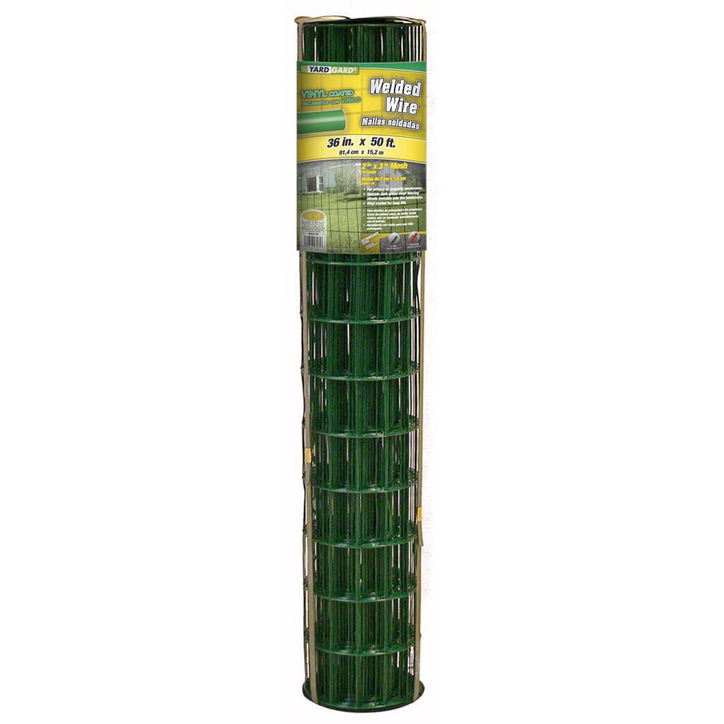 Yard Gard 308351B 36 inches x 50 feet Plastic Coated Lawn & Home Welded ...