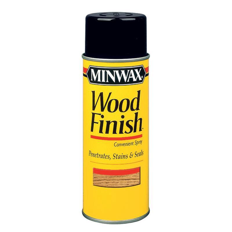 Minwax 32716 12 Oz Wood Finish Dark Walnut Wood Stain Aerosol Spray ...