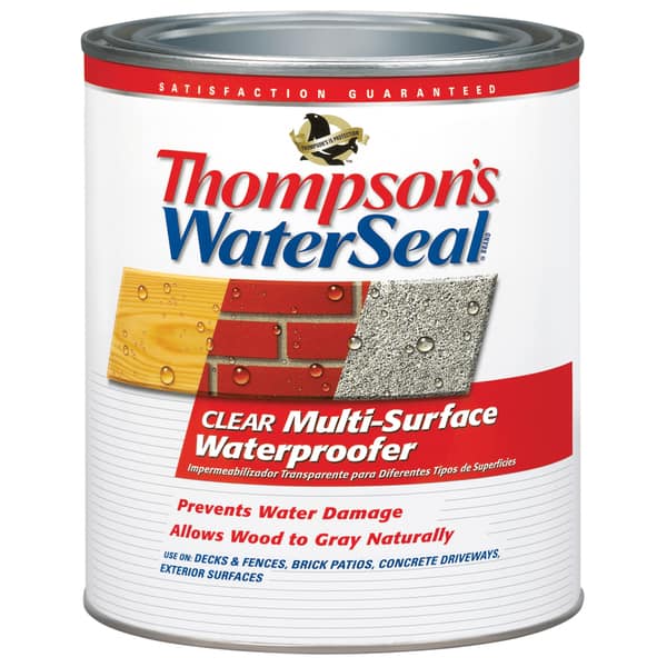 Thompsons Waterseal 24104 Quart Water Seal Multi-Surface Waterproofer ...