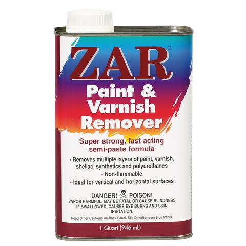 Zar 40012 1 Quart Zar Paint & Varnish Remover - Clear - Overstock ...