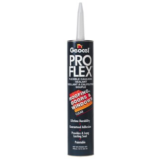 Geocel GC26100 10 Oz Clear Pro Flex Super Flexible Elastomeric Sealant ...