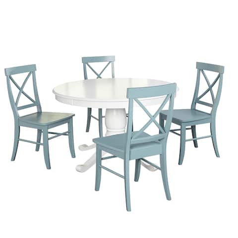 Simple Living 5-piece Dawson Dining Set - On Sale - Overstock - 12432886
