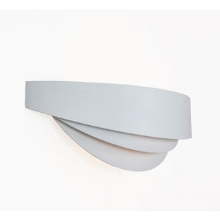 Hans Andersen Home White Aluminum Kaipo Wall Sconce - Bed Bath & Beyond ...