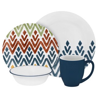Corelle Vive 16-Piece Set, Zamba - Bed Bath & Beyond - 12439263