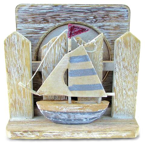 Nautical Decor Multicolor Plastic Vintage Coasters - Overstock - 12439376