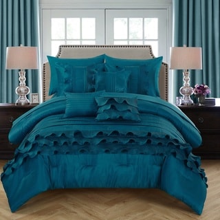 Chic Home 10-Piece Samson BIB Comforter Set - Bed Bath & Beyond - 12441225