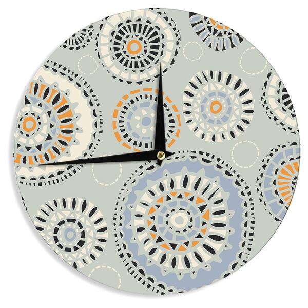 KESS InHouseGill Eggleston 'Eastern Promise' Wall Clock - Bed Bath ...
