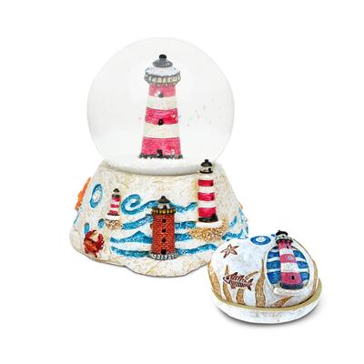 Unique Elegant Gift and Souvenir Lighthouse Resin Stone Finish ...