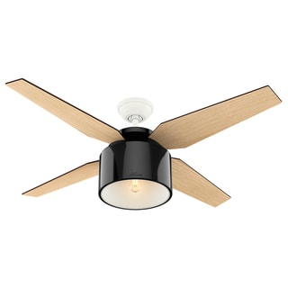 Hunter 52" Cranbrook Ceiling Fan with LED Light Kit and Handheld Remote ...