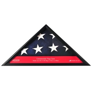 Pinnacle Wood Flag Case - Bed Bath & Beyond - 12484476