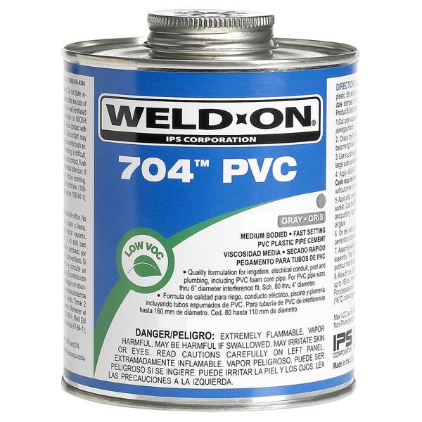 Ips Weldon 12130 1/2 Pint Gray 704 PVC Cement - Bed Bath & Beyond ...