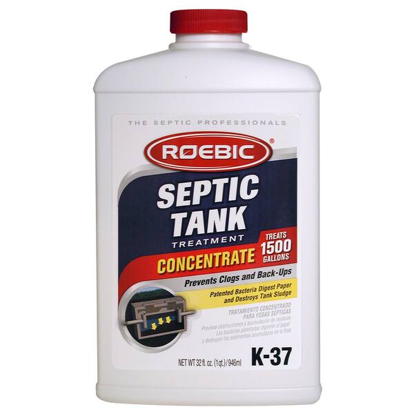 Roebic K37 Q C 1500 4 32 Fl Oz Septic Tank Treatment Concentrate Bed Bath And Beyond 12489621